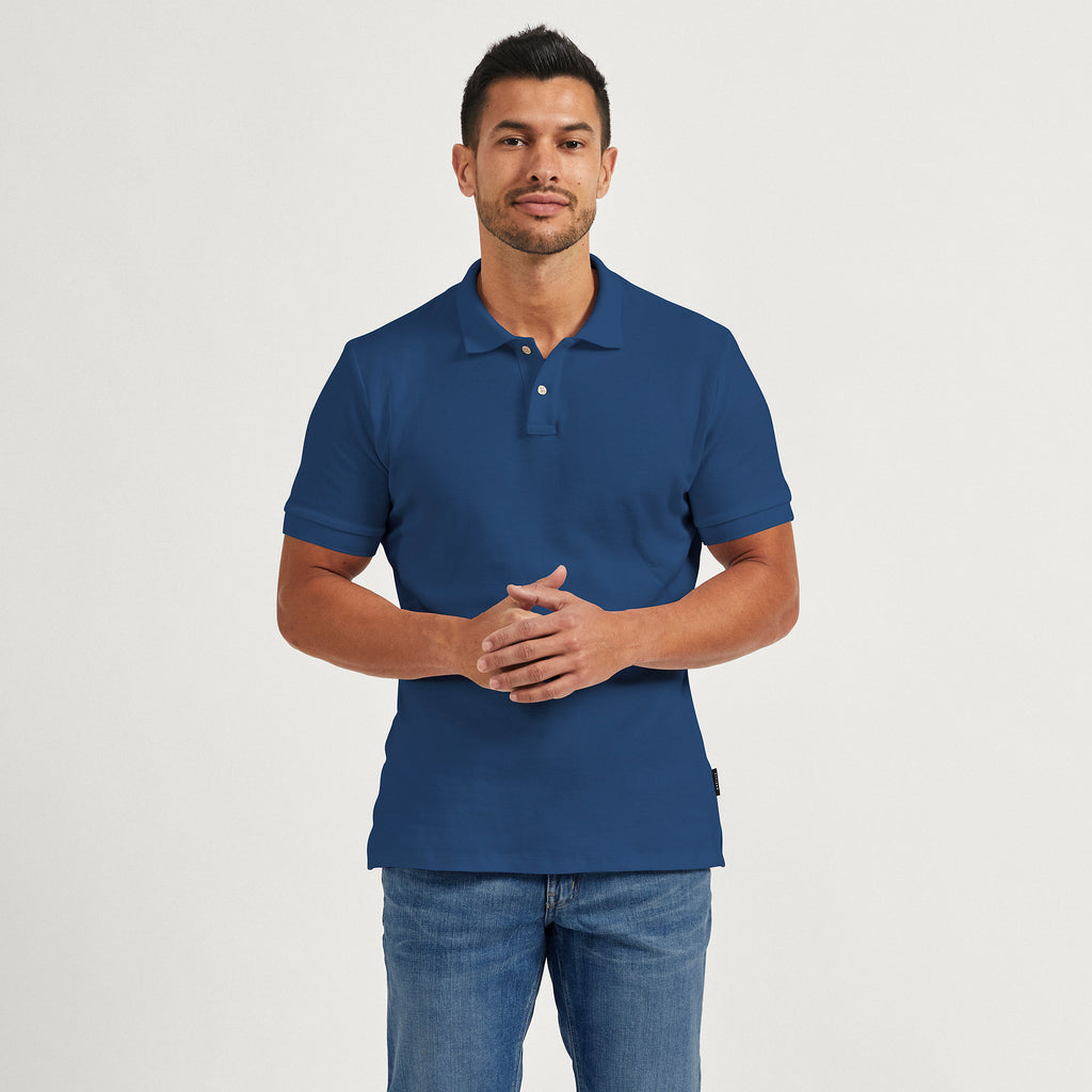 The Men's Pique Polo | Magic Fit¨ To Your Body | Citizen Wolf