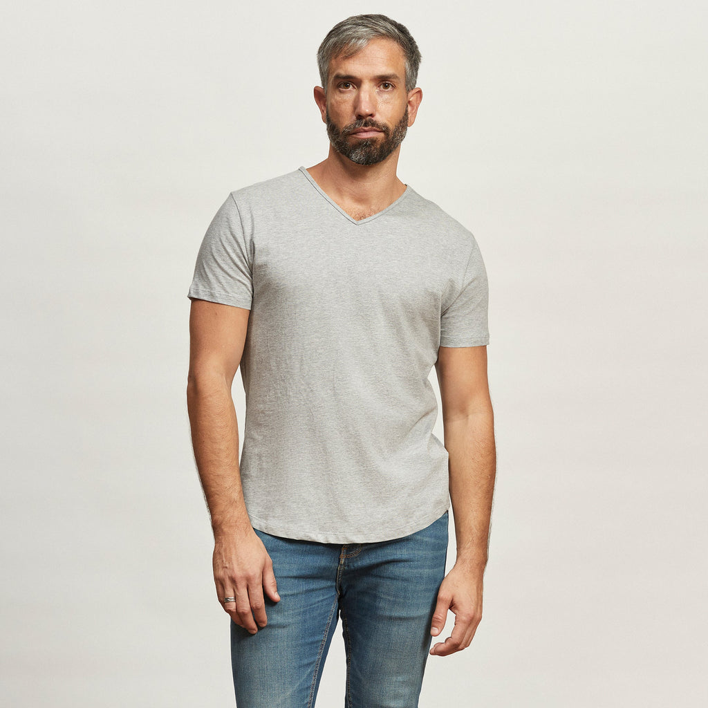 Men's Organic Cotton V-Neck T-shirt | Citizen Wolf